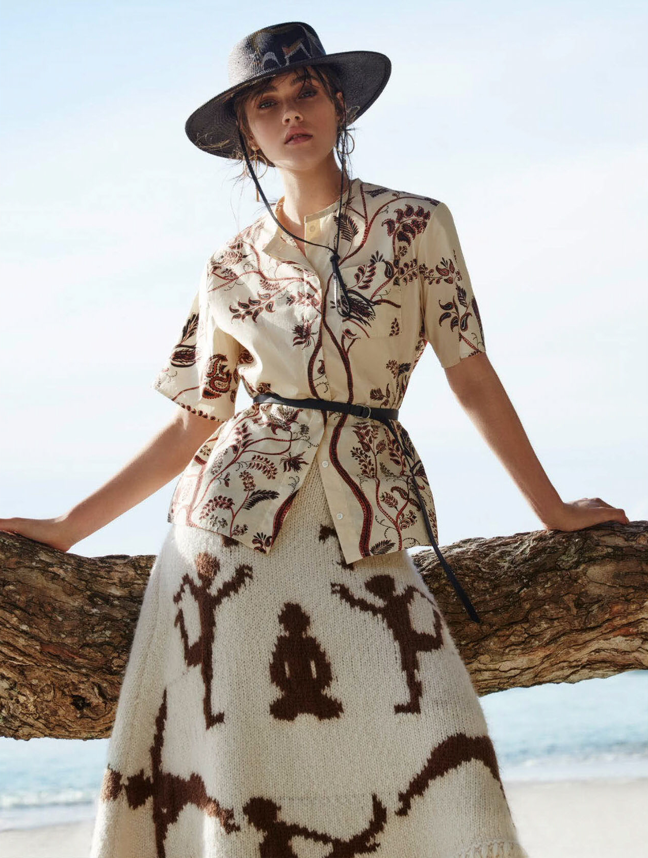Simon Upton Captures Rose Freemantle In 'Wild At Heart' For Elle ...