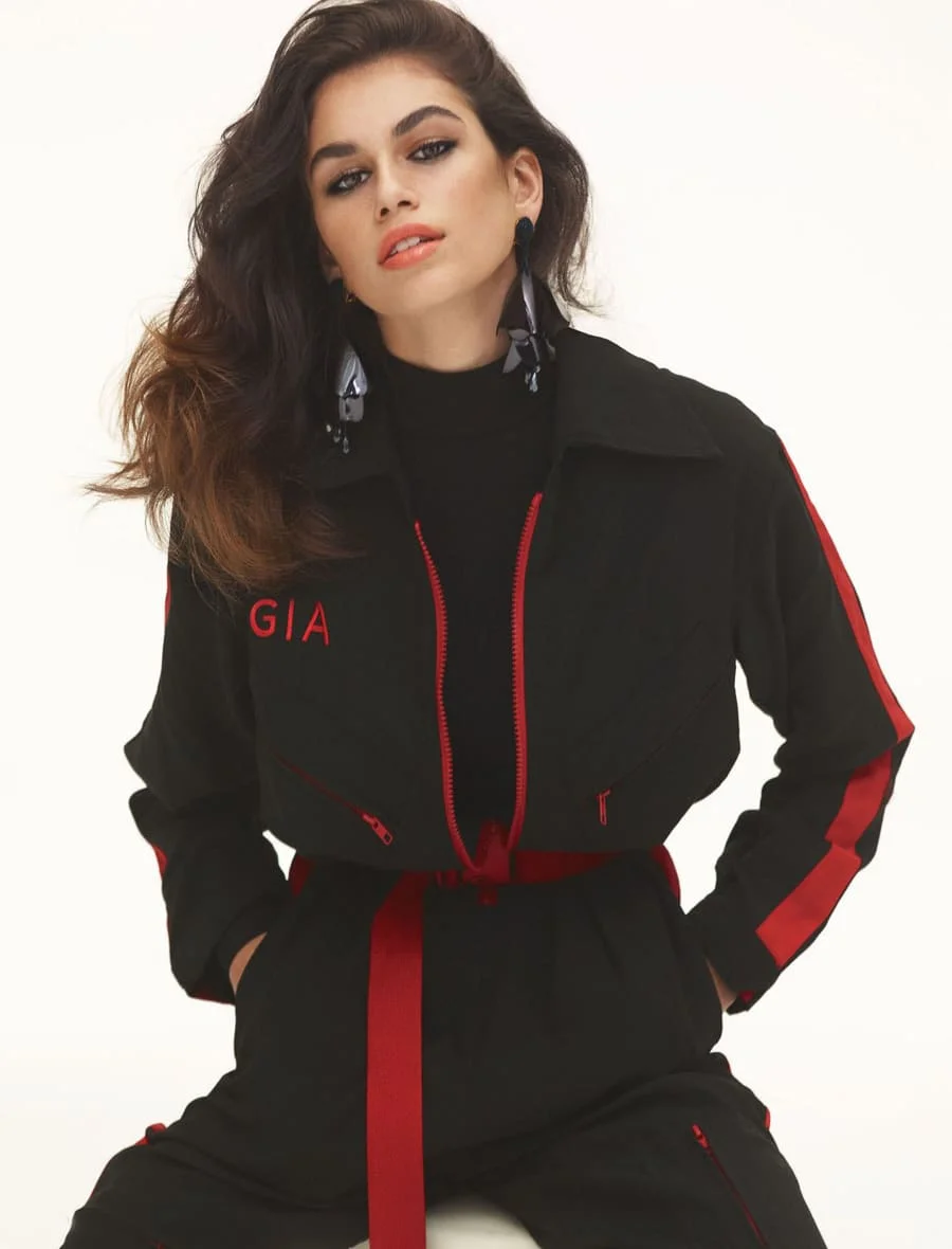 Kaia Gerber Fronts LOVE Magazine's S/S 2018 Issue, Looking '80s By Mert ...