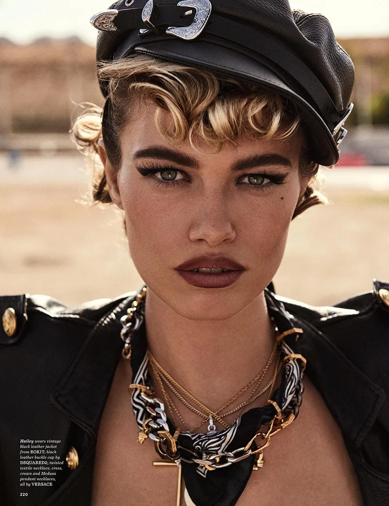 Hailey Clauson Is Sexy Biker Girl In 'Sons of Aloha' By Giampaolo Sgura ...
