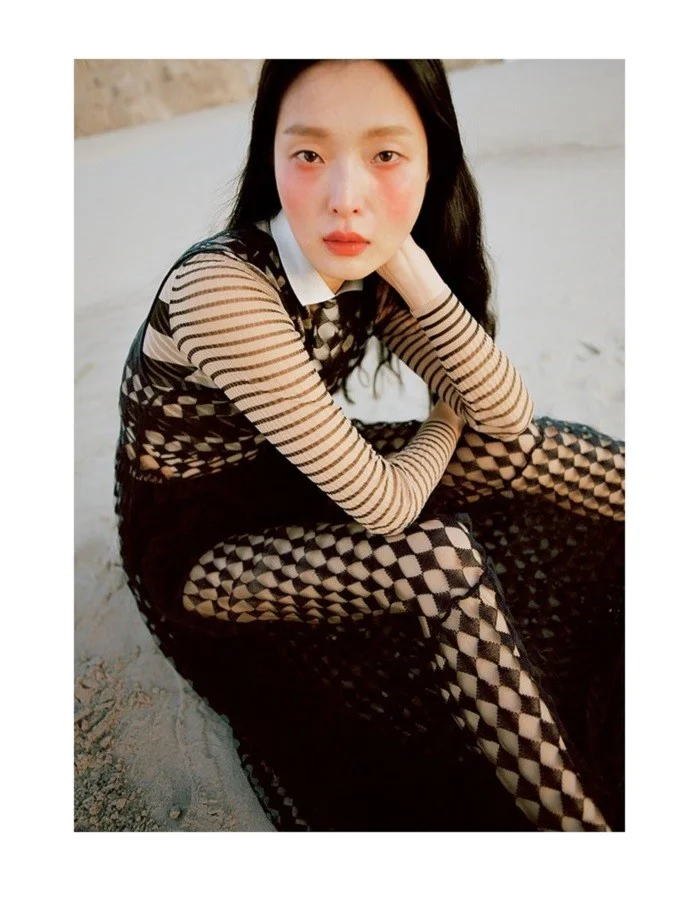 Salem Mitchell, Angok Mayen & Sunghee Kim Go 'Cheek to Cheek' In Allure ...