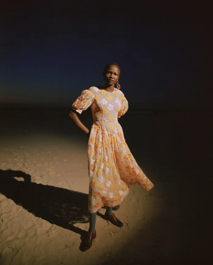 Salem Mitchell, Angok Mayen & Sunghee Kim Go 'Cheek to Cheek' In Allure ...