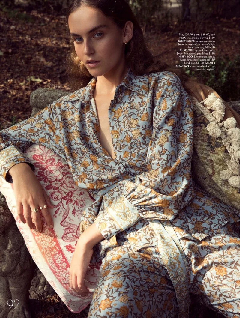Chiara Dorward Smells A Fresh Bouquet, Flashed By Stefania Paparelli ...