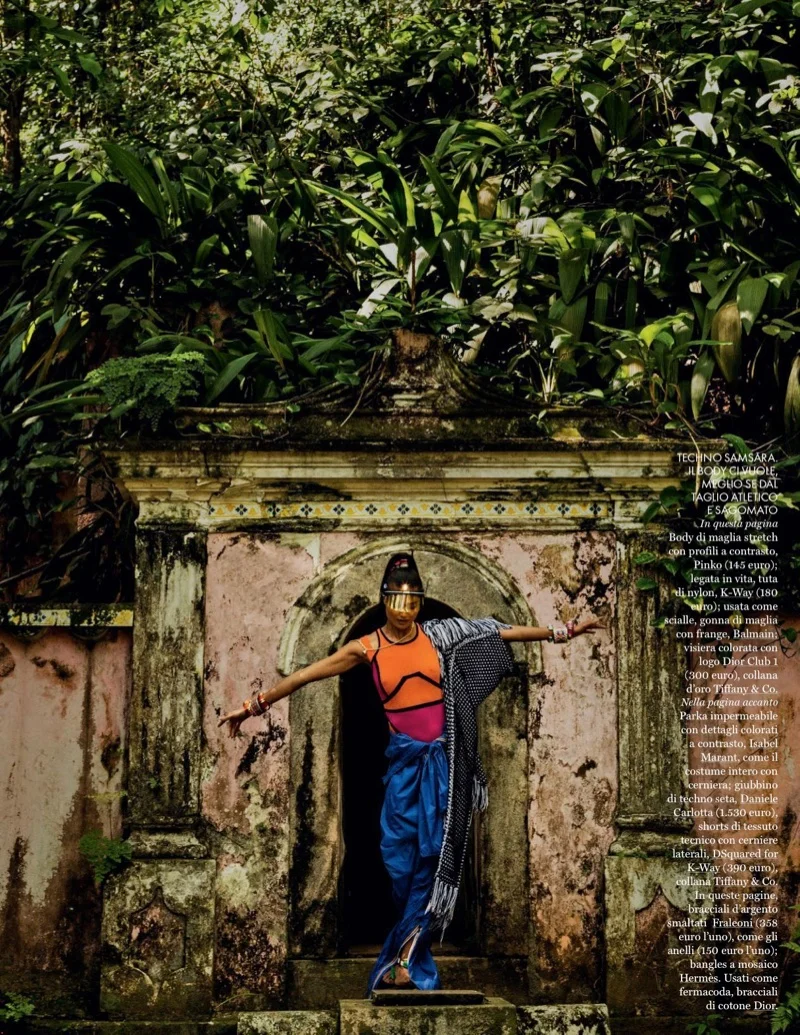 Gilles Bensimon Flashes A Bold Daniela Braga For ELLE Italy June 2018 ...