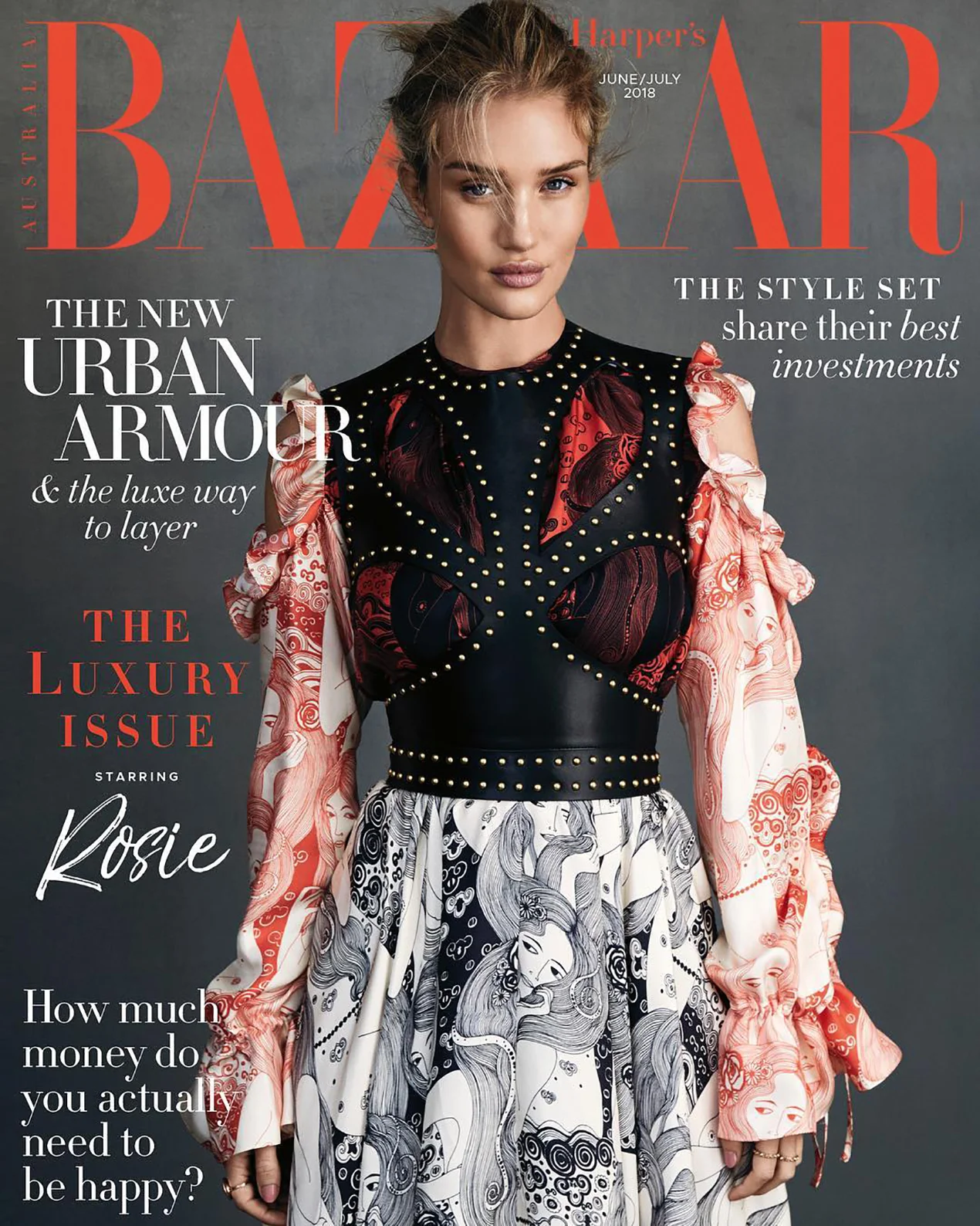 Rosie Huntington-Whiteley Fronts 'Rosie Recharged' By Darren McDonald For Harper's Bazaar ...