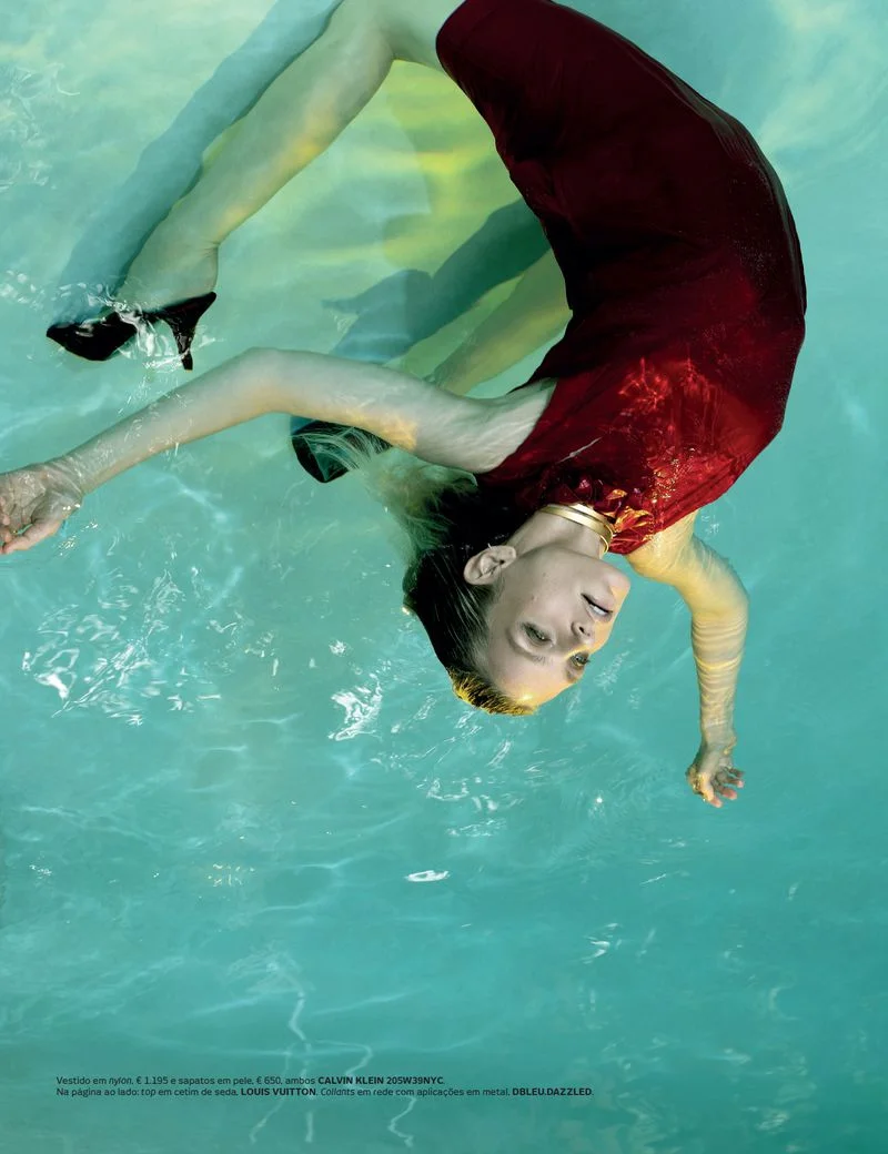 Jessica Stam Is Lensed By Rene & Radka In 'Going Under' For Vogue ...