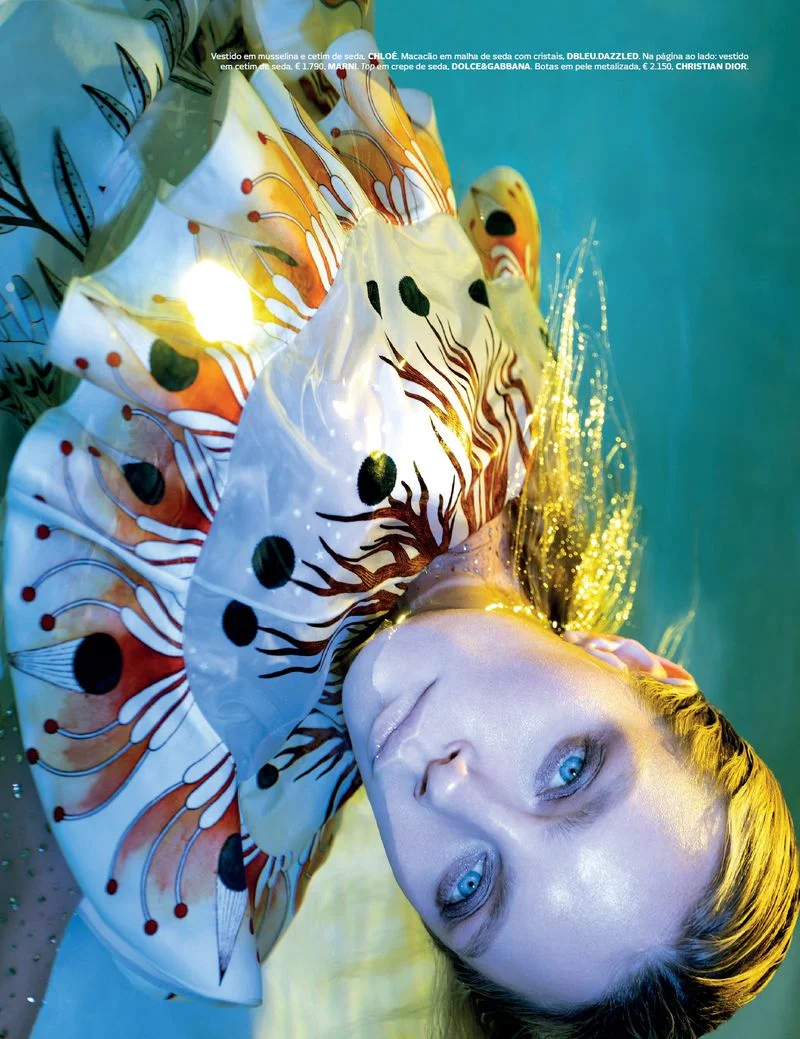 Jessica Stam Is Lensed By Rene & Radka In 'Going Under' For Vogue ...