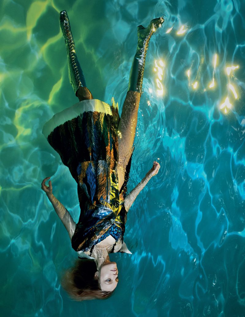 Jessica Stam Is Lensed By Rene & Radka In 'Going Under' For Vogue ...
