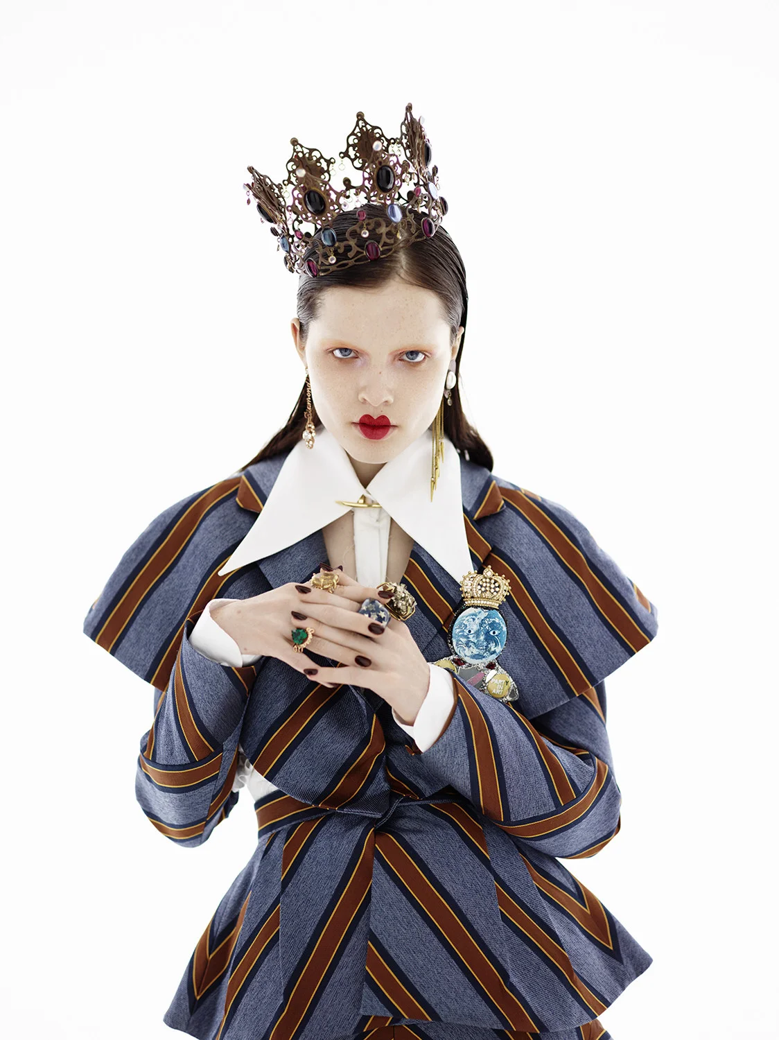 Sedona Legge Is Lensed By Rankin In 'Hot/Holy, Crown Majesty' For The ...