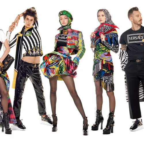 Steven Meisel Captures 54 Models For Versace Clans Fall 2018 Campaign ...