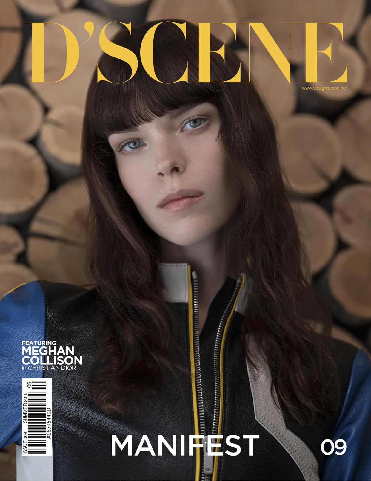 Meghan Collison Covers D'SCENE #9 Manifest Issue Lensed By Juankr ...