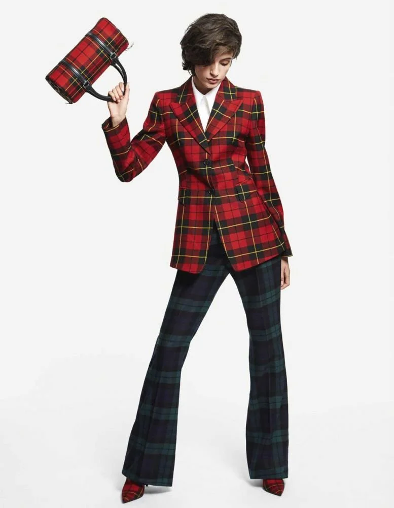 Nuria Rothschild Squares Off For Fall In Matched Ensembles By Elena ...