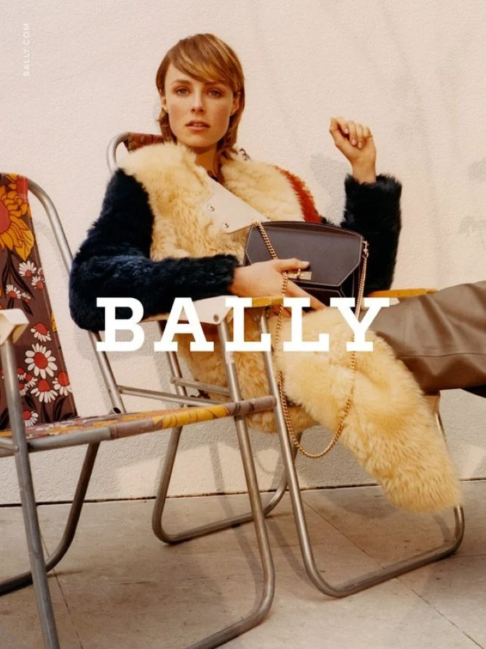 Edie Campbell & Wang Chenming By Colin Dodgson For Bally Fall Winter 2018.19 Campaign — Anne of ...