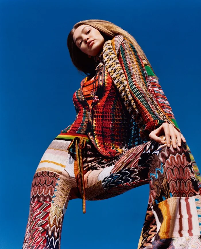 Updated: Gigi Hadid Channels Africa, Jamaica, Urban Graffiti In Missoni ...