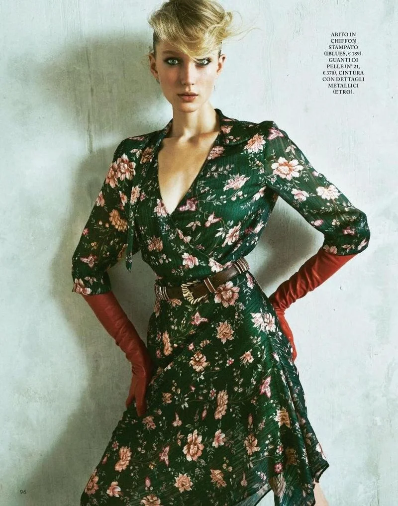 Sandra Martens Delivers A Floral Bouquet Lensed By Simone Falcetta For ...