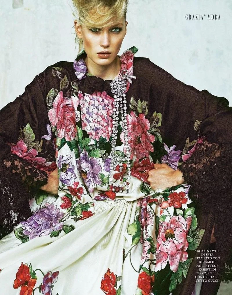 Sandra Martens Delivers A Floral Bouquet Lensed By Simone Falcetta For ...