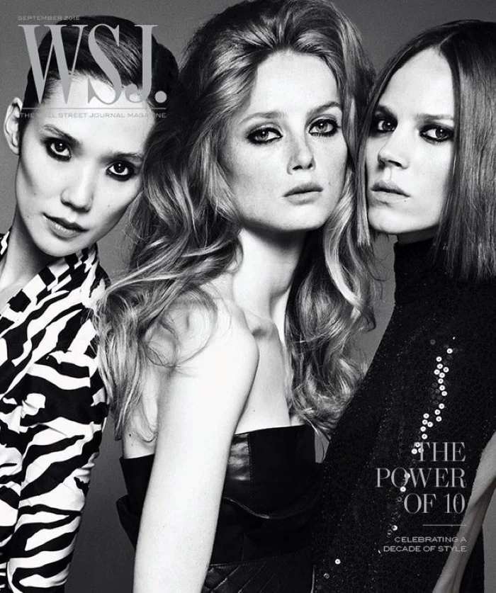 10 Celebrated Models Cover WSJ Magazine's 10th Anniversary Issue Lensed ...