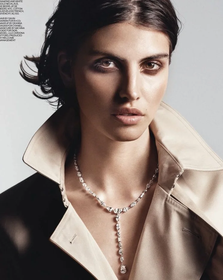 Lila Cardona Wears 'Diamonds in the Rough', Lensed By Tom Schirmacher ...