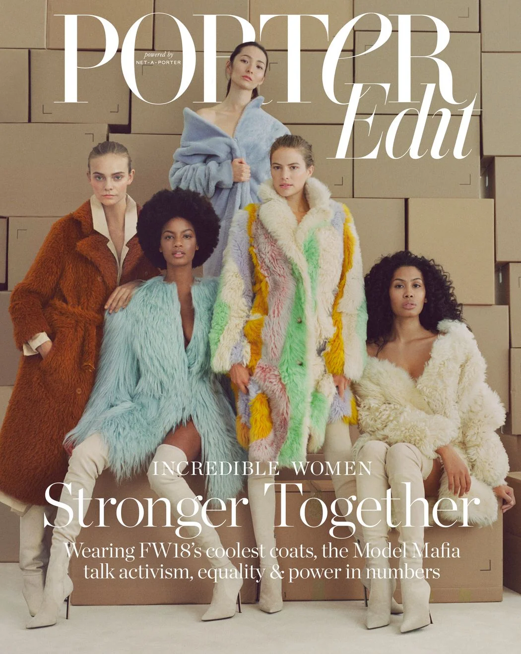 'The Model Mafia' Is Stronger Together, Lensed By Carlota Guerrero For ...