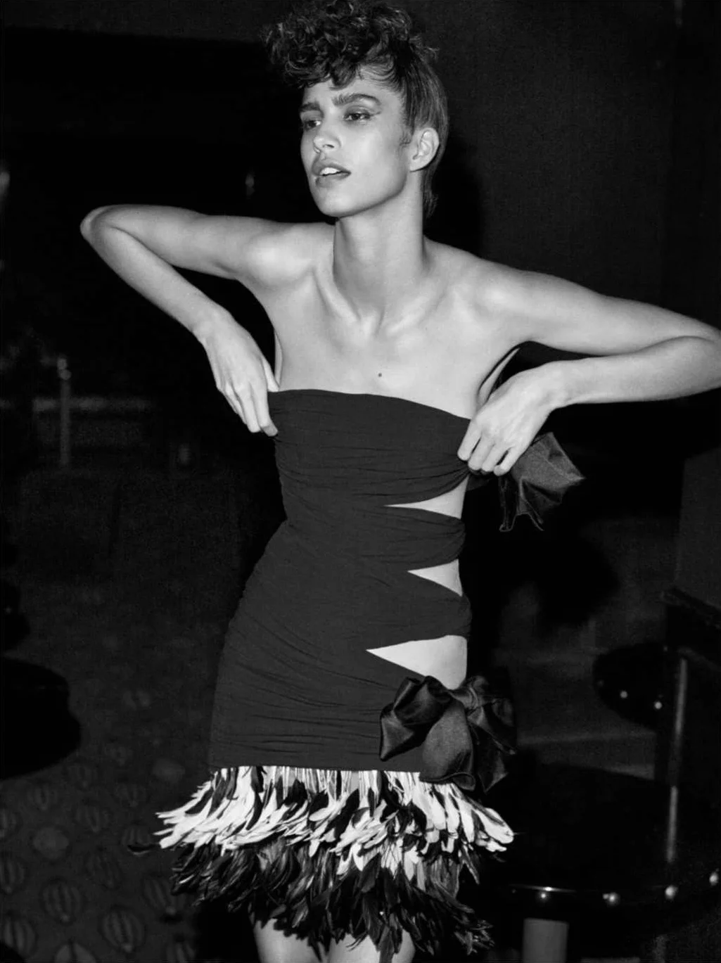 Mica Arganaraz & Mayowa Nicholas In 'Couture Club' By Karim Sadli For ...