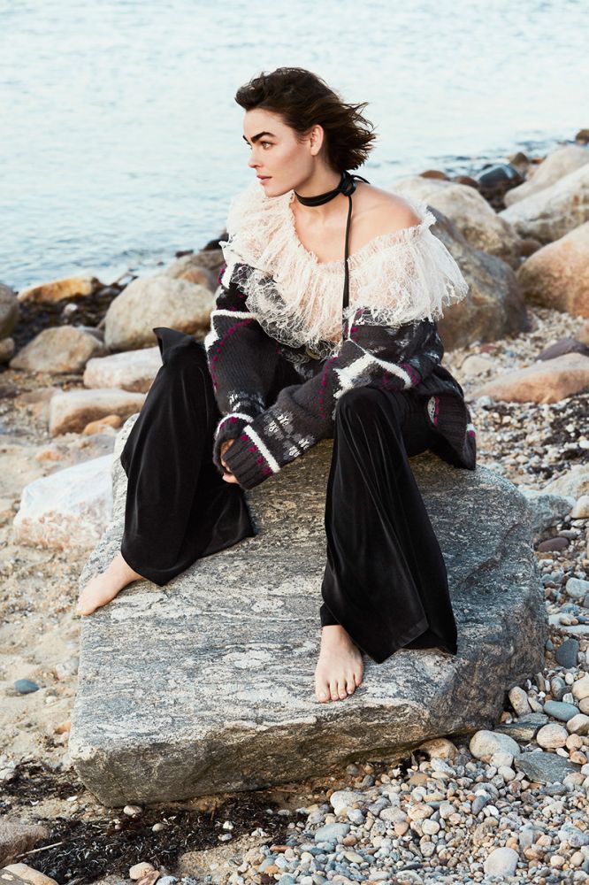 Bambi Northwood Blyth Wears Western Elegance Lensed By Ben Watts For ...