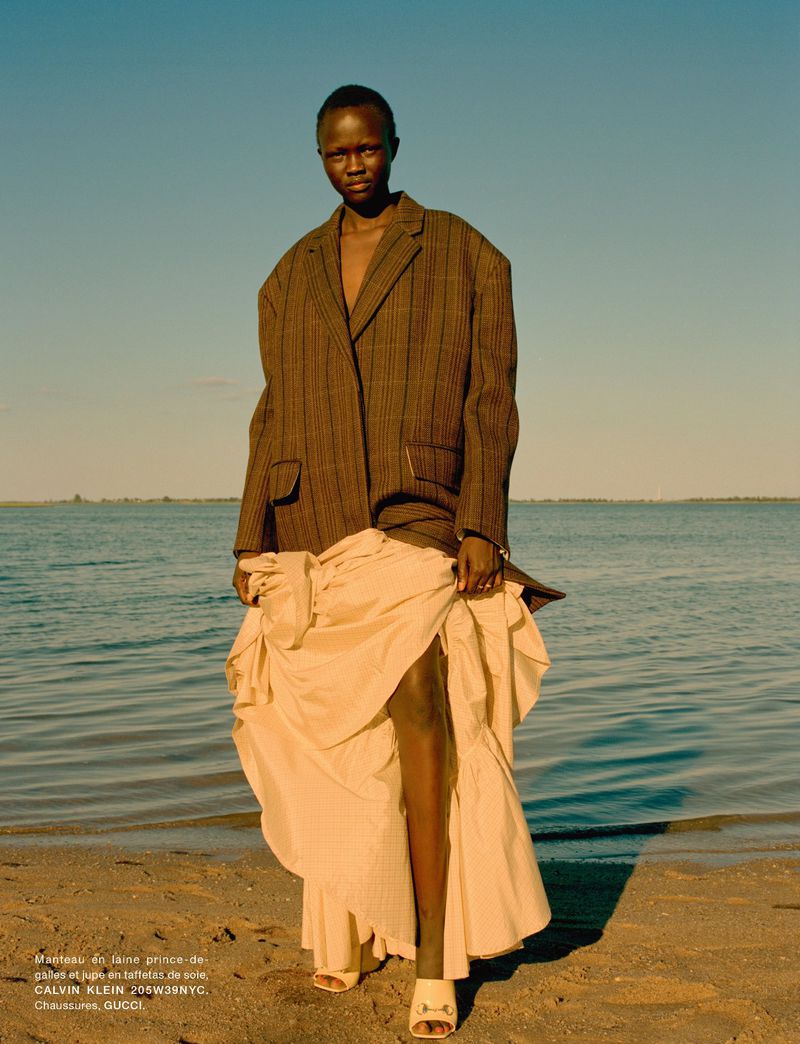 Angok Mayen Is Lensed By Amanda Charchian For Numero #197 October 2018 ...
