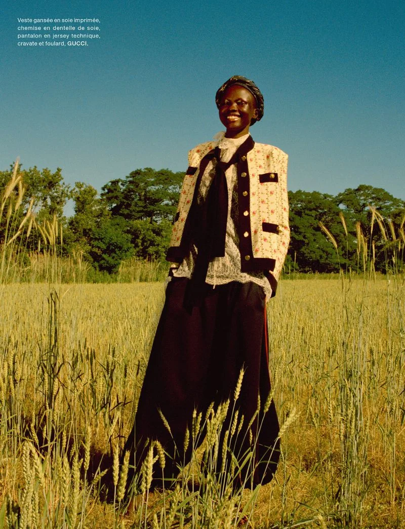 Angok Mayen Is Lensed By Amanda Charchian For Numero #197 October 2018 ...