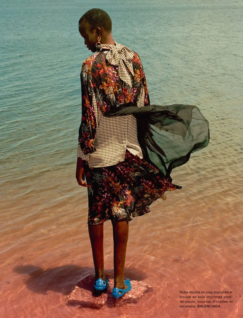 Angok Mayen Is Lensed By Amanda Charchian For Numero #197 October 2018 ...