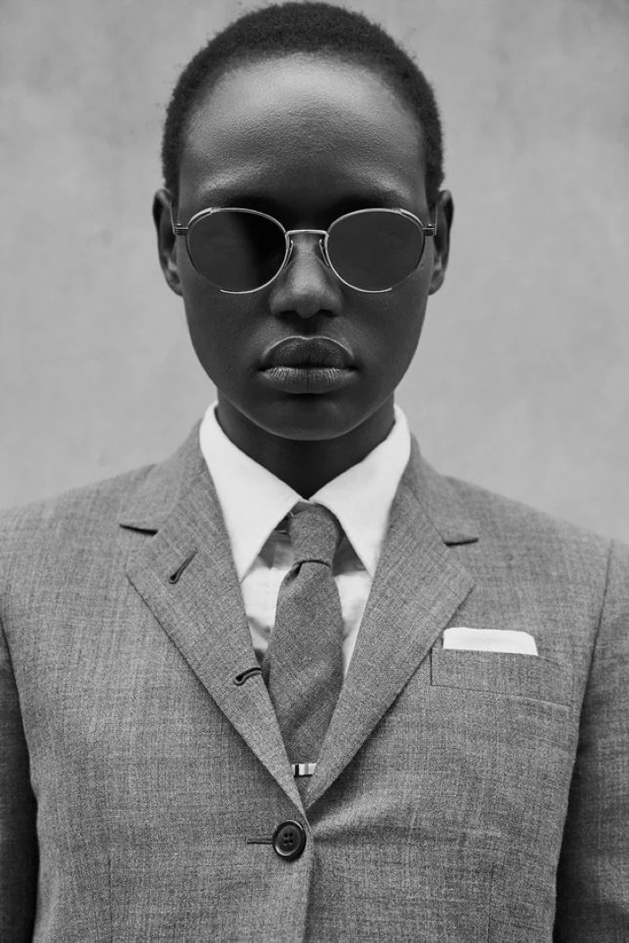Ajak Deng Is Seriously Suited Up In John Juniper Images For Thom Browne ...