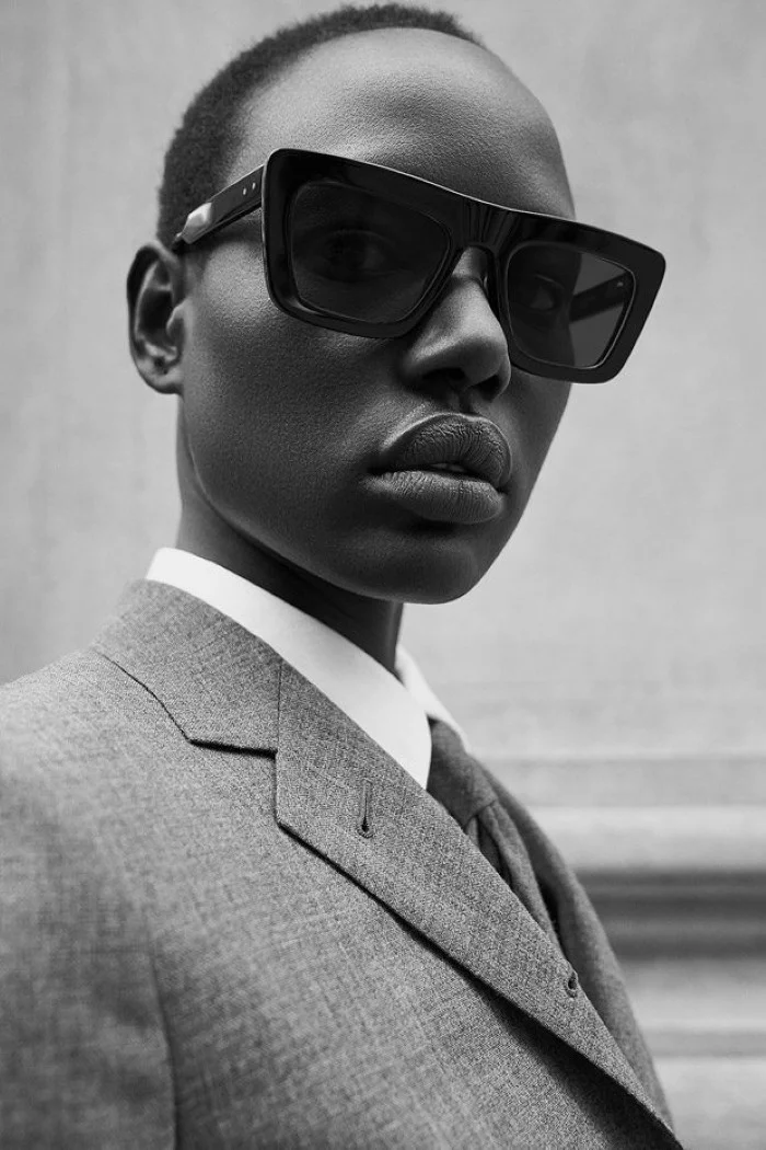 Ajak Deng Is Seriously Suited Up In John Juniper Images For Thom Browne ...