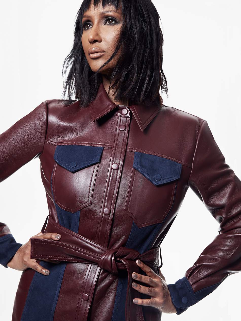 IMAN Talks Models Of Color In Fashion With Porter Edit Oct. 26, 2018 ...