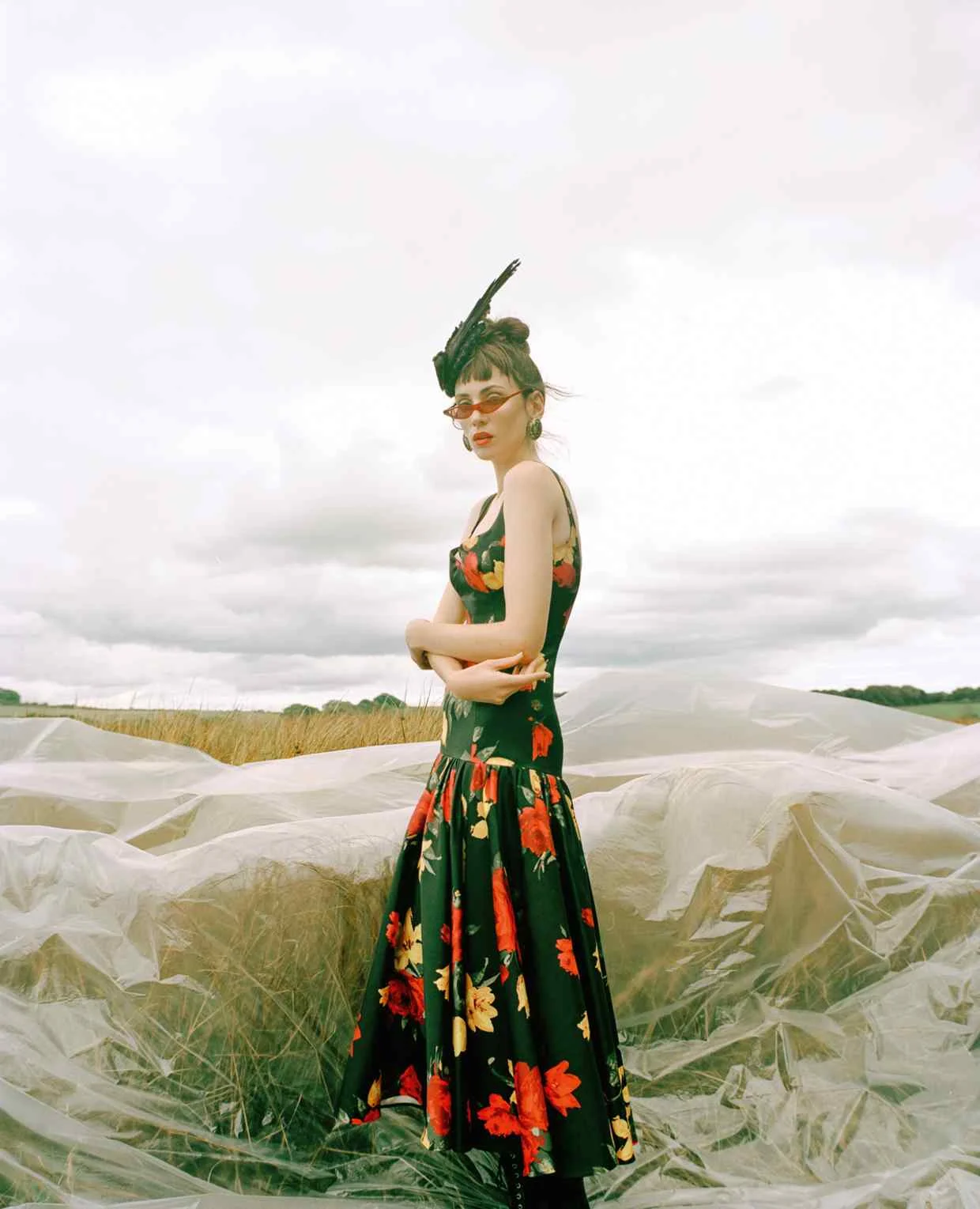 Vikram Kushwah Captures Elinor Weedon & Kiera Gormley In Winter Floral ...