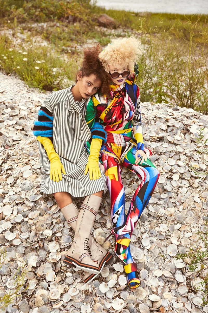 Thais Borges & Catriona Frean Are Lensed By Amanda Pratt For Mojeh ...