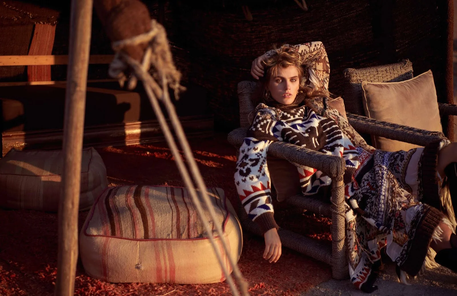 Sam Hendel Flashes Madison Headrick 'In Nomadic Fashion' For ELLE ...