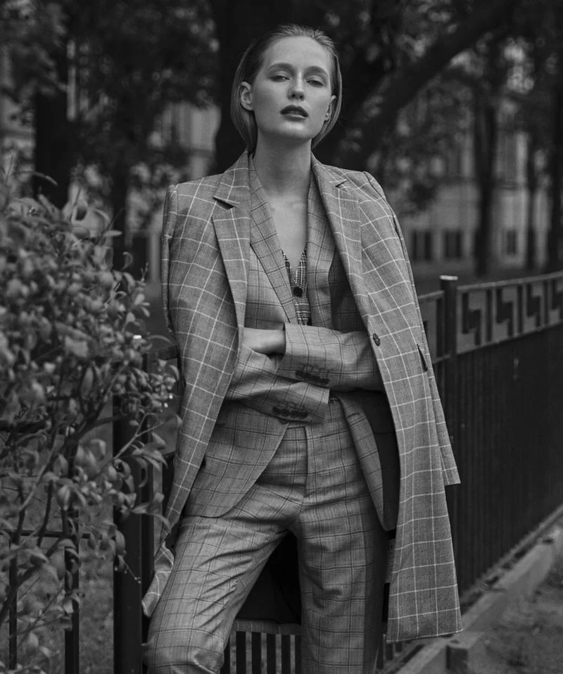 Julita Formella Wears Strict Tailoring Lensed By Sergey Vasiliev For L ...