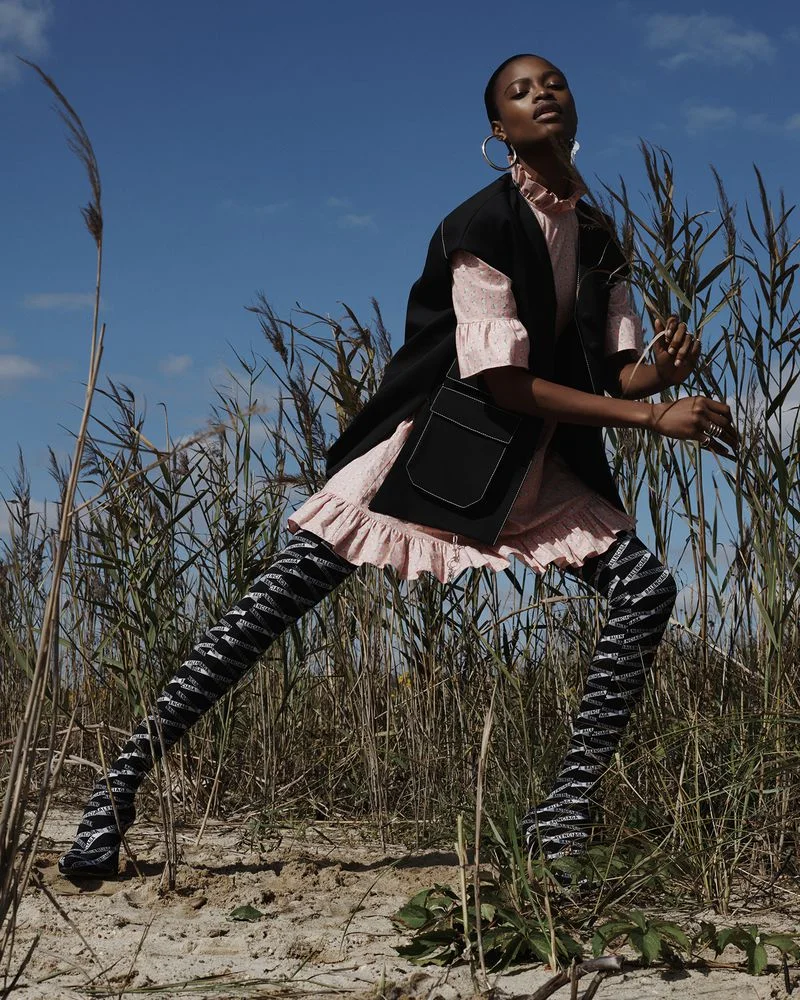 Mayowa Nicholas Greets 'A New Day' Lensed By Sharif Hamza For Vogue ...