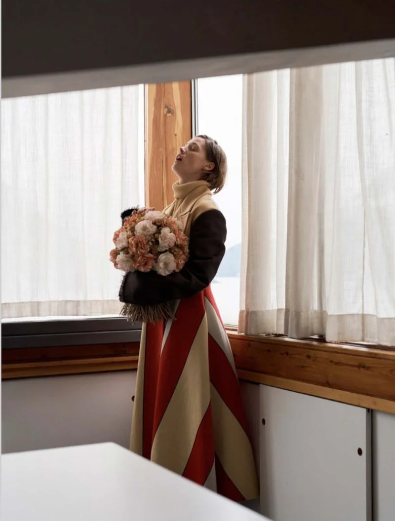 Sarah Blais Captures Hen Yanni + Omre van Opstal For L'Officiel Italia December 2018 — Anne of ...