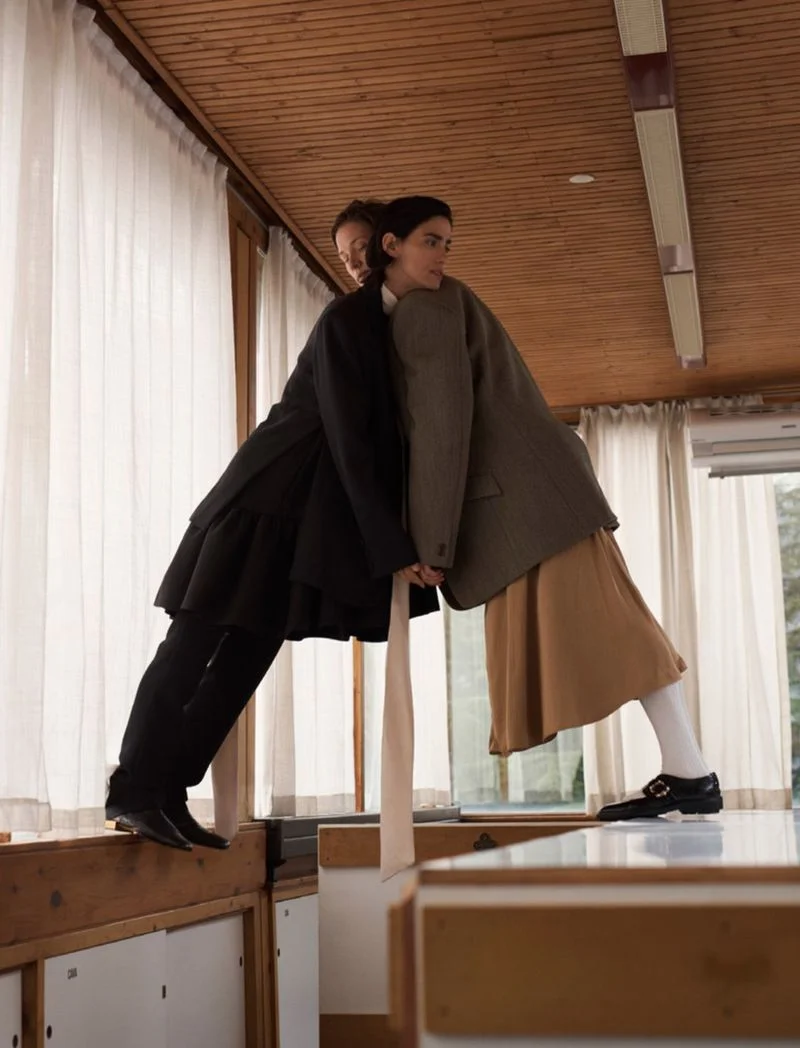 Sarah Blais Captures Hen Yanni + Omre van Opstal For L'Officiel Italia December 2018 — Anne of ...