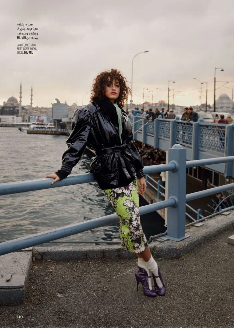 Alanna Arrington Is Lensed By Emre Guven In 'She' For Vogue Arabia ...