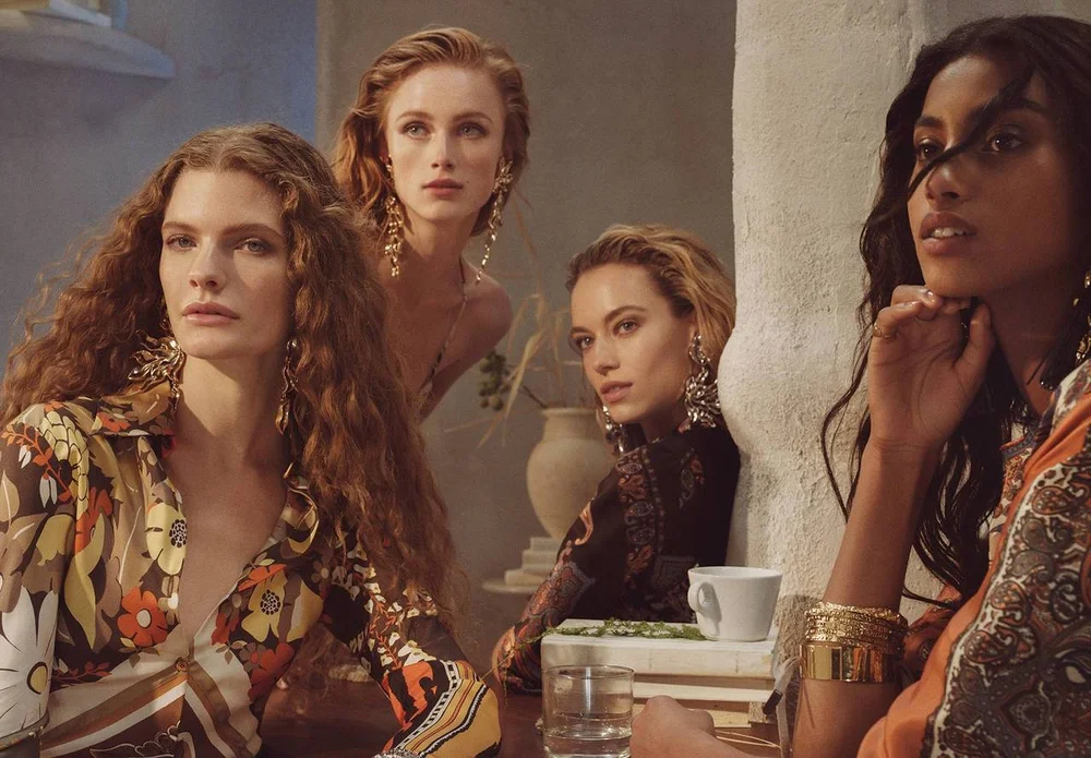Steven Meisel Captures Carolina, Rianne, Hannah + Imaan For Chloe ...