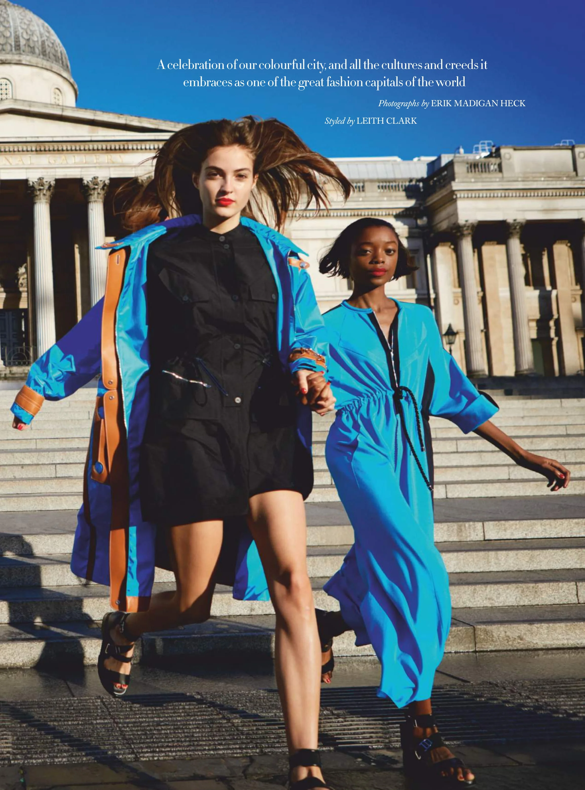 'London Is Open' By Erik Madigan Heck For Harper's Bazaar UK February ...