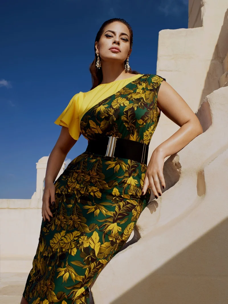 Ashley Graham Blooms Beautiful In Marina Rinaldi SS 2019 Campaign ...