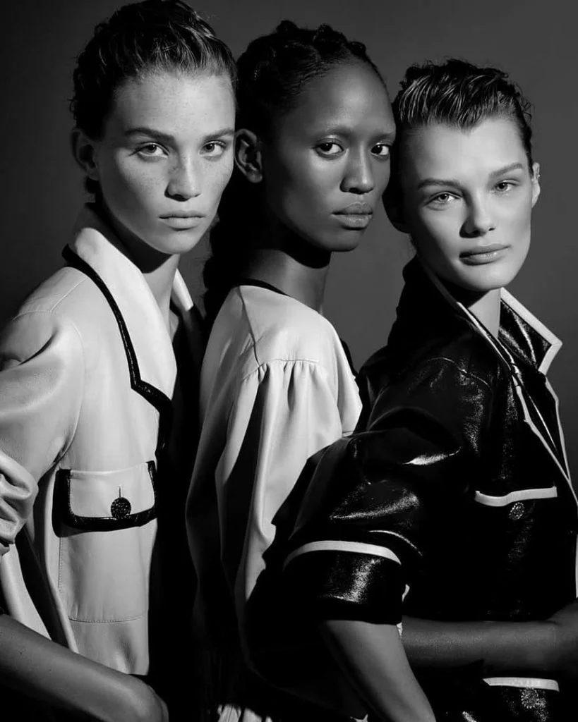 Karl Lagerfeld Shoots Chanel 2019 Ad Campaign With Adesuwa, Hyun Ji ...