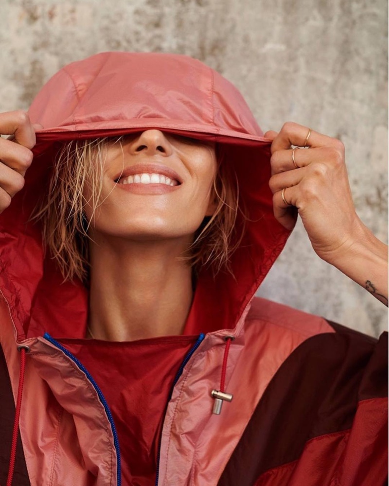 Anja Rubik Chills In Sporty Looks Lensed By Adam Pluciński For Women's ...