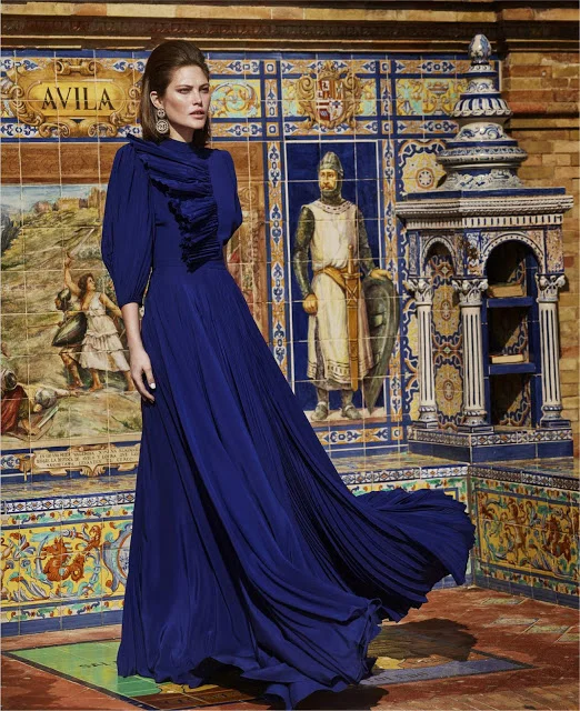 Marcin Tyszka Flashes Catherine McNeil In 'Spanish Dressing' For Harper ...