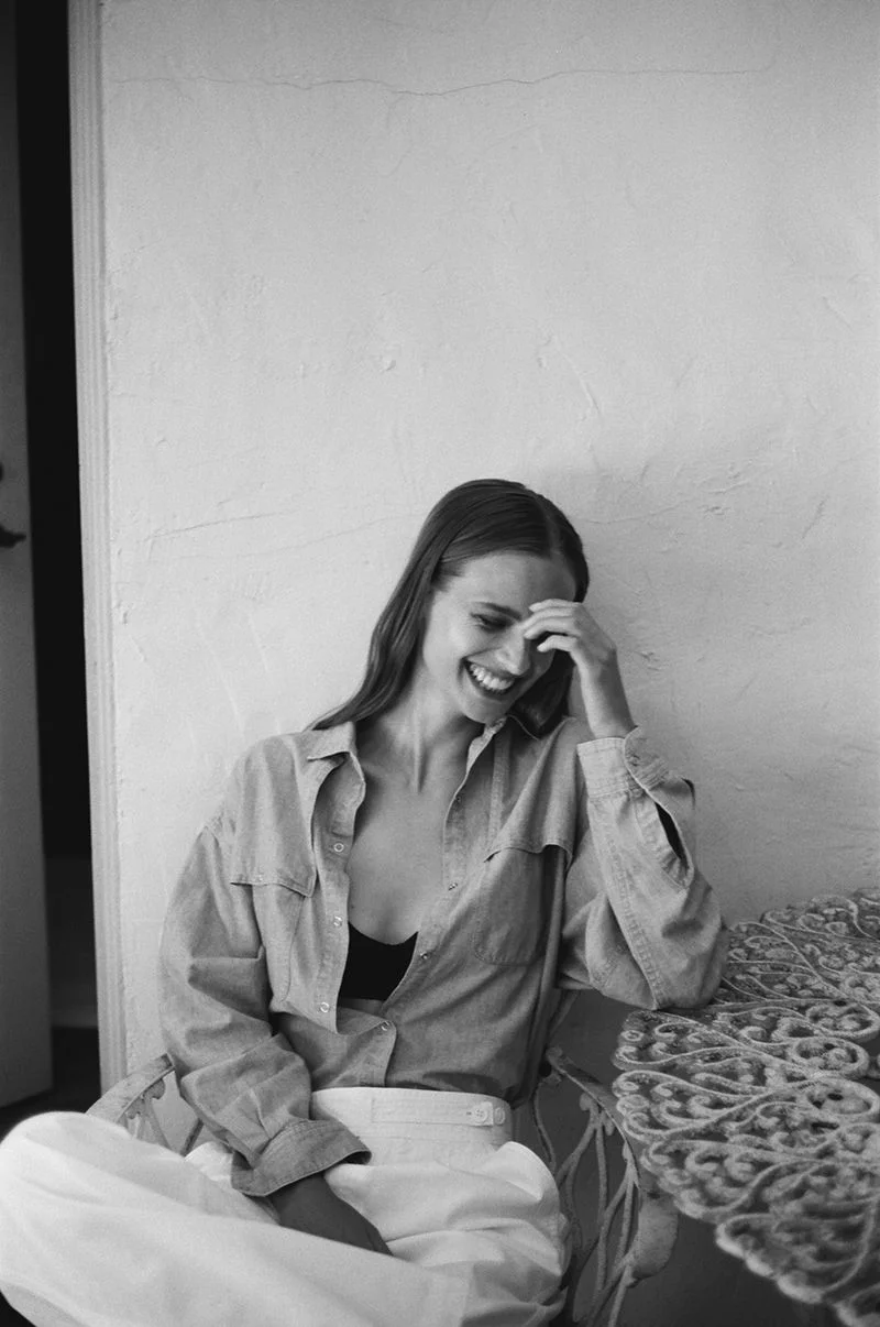 Ine Neefs Poses For Citizens of Humanity Spring 2019 Lookbook, Lensed By Sebastian Sabal-Bruce ...