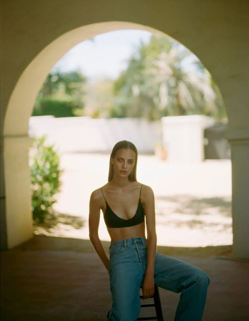 Ine Neefs Poses For Citizens of Humanity Spring 2019 Lookbook, Lensed By Sebastian Sabal-Bruce ...