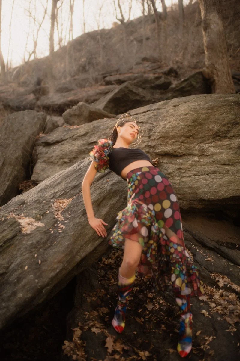 Erika Astrid Creates Bold Images Of Francesca Dello Russo For Harper's ...