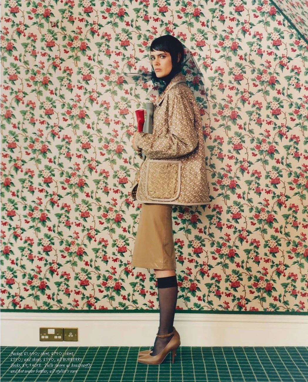 Taja Feistner Poses In 'Portrait Of A Lady' By Alexander Saladrigas For ...