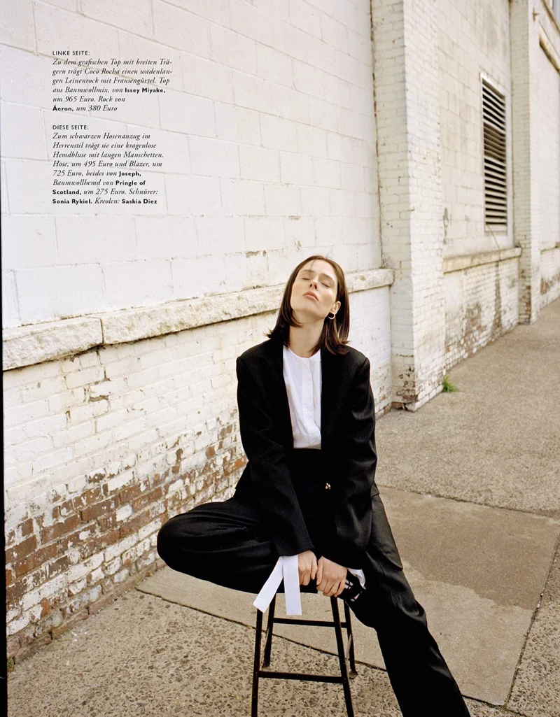 Coco Rocha Poses In Perfect Spring Looks Lensed By Riccardo Vimercati ...