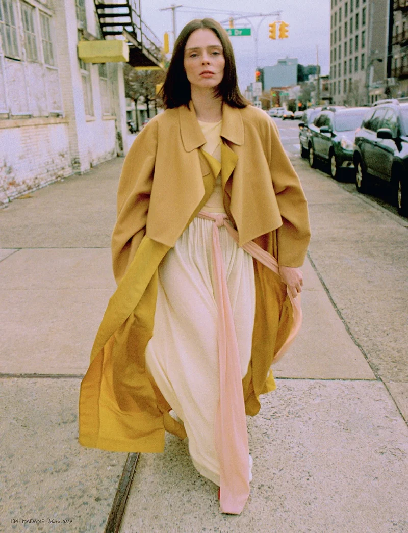 Coco Rocha Poses In Perfect Spring Looks Lensed By Riccardo Vimercati ...